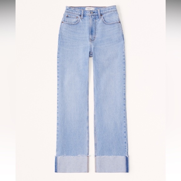 Abercrombie & Fitch | Jeans | Abercrombie Curve Love High Rise Relaxed ...